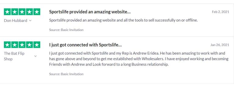 Wholesale Sporting Goods Dropship Suppliers - Home Based